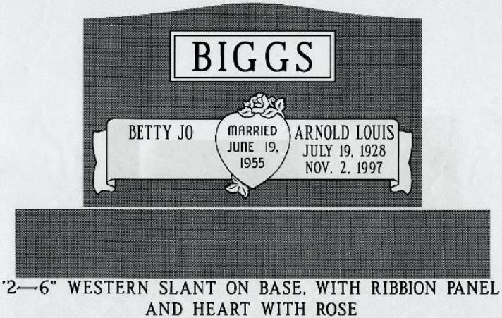 Montana's Granite Memorials - Designs